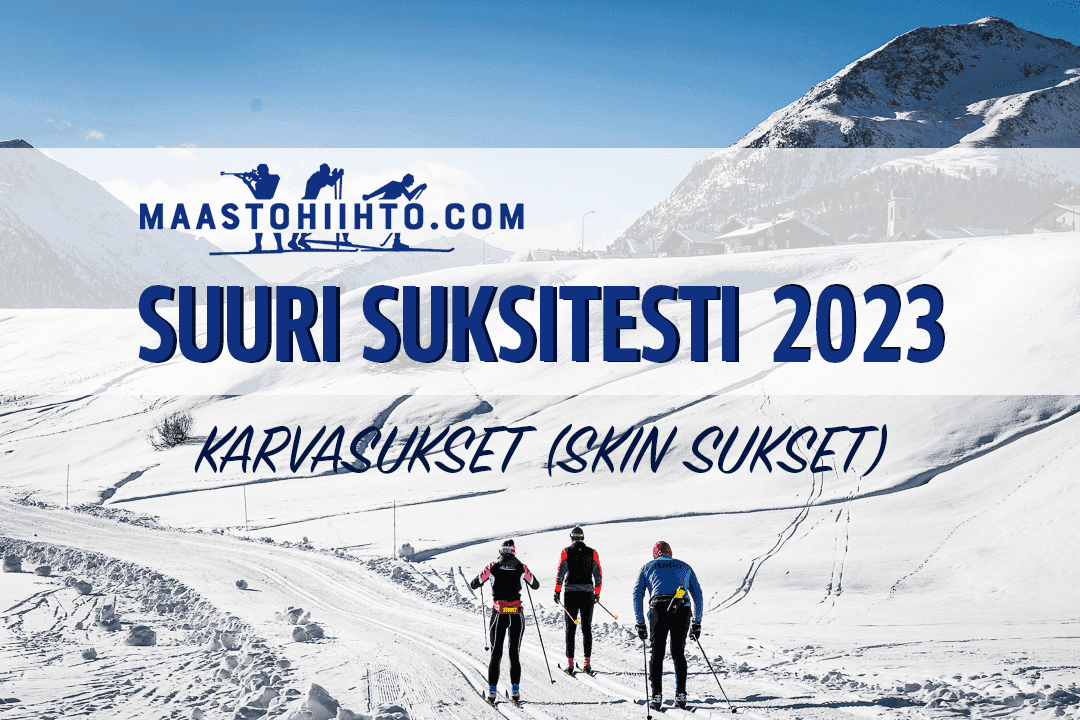 Suuri suksitesti 2023 - skin-sukset - Maastohiihto.com