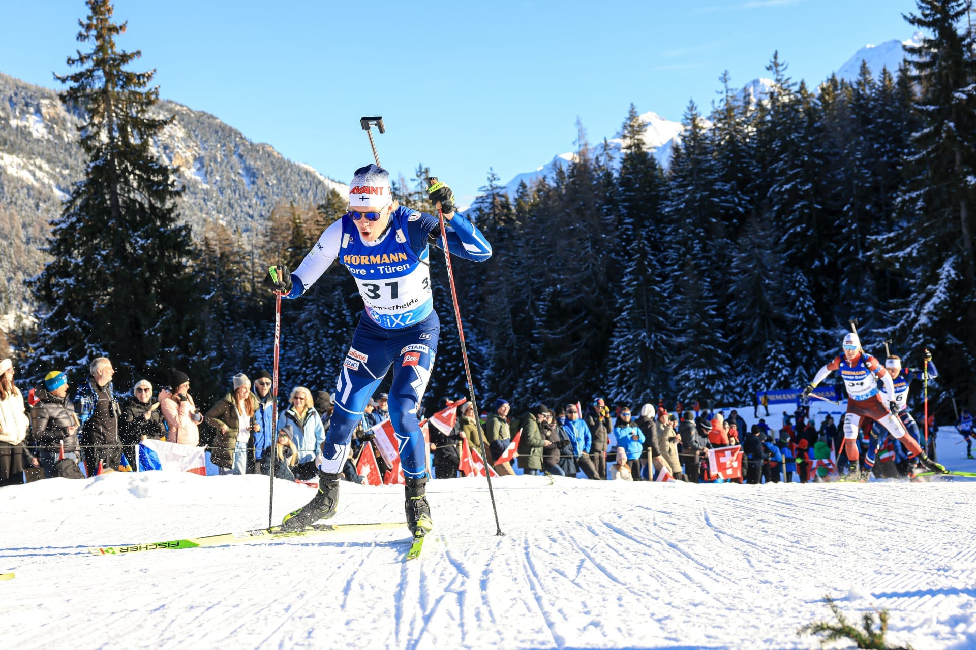 Invenius 32:s ampumahiihdon takaa-ajossa, Norjan miehet ottivat ...